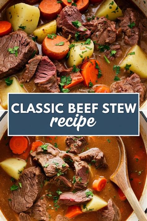 Crock Pot Beef Stew Recipe Feast Flick