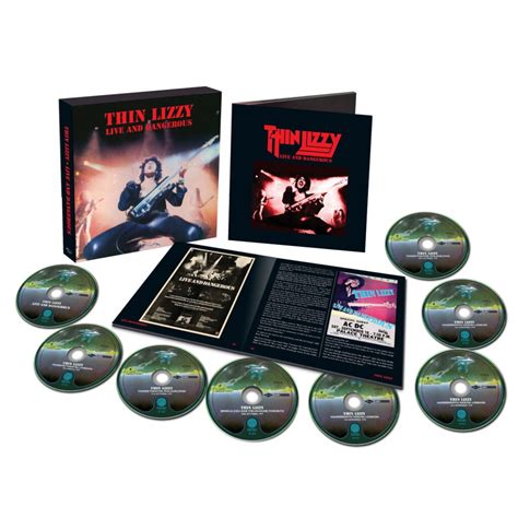 Thin Lizzy Live And Dangerous 8cd Box Set The Rockpit