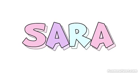 Sara Logo Free Name Design Tool From Flaming Text
