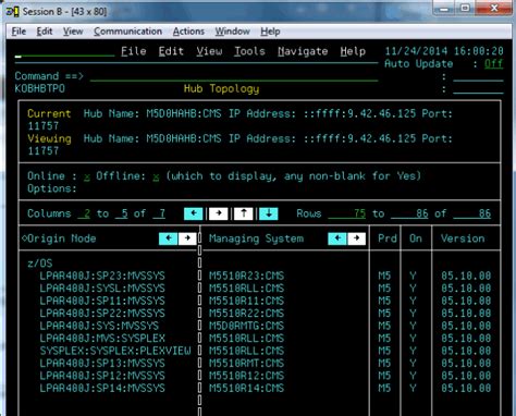missing sysplex data in the omegamon xe on z os product