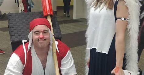 Self Princess Mononoke And Jigo Today At Eccc Rcosplay