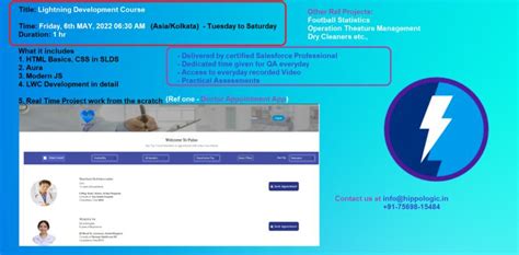 Hippologic On Linkedin Salesforce Lightning Development Lwc Aura Lightningwebcomponents…