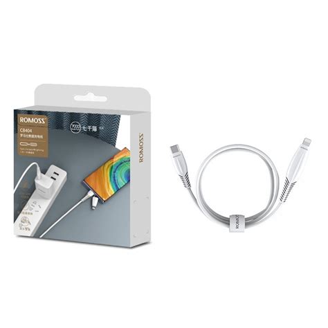 Romoss Cb404 1 8m Pd Fast Charging Cable Type C Usb C To Type C Usb
