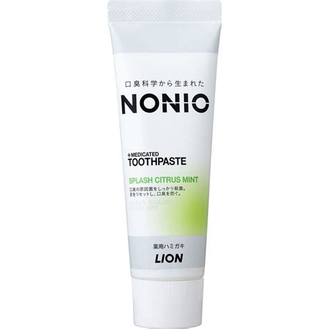 Nonio Toothpaste Splash Citrus Mint 130g Nappies World