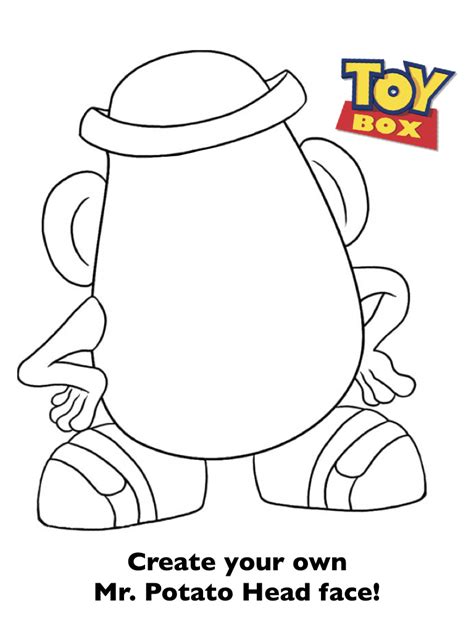 Free Printable Mr Potato Head Parts Rossy Printable