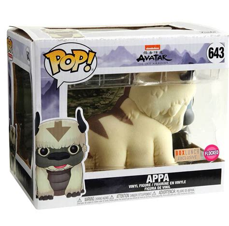 Funko Pop Avatar The Last Airbender 643 Appa Flocked 6 Super