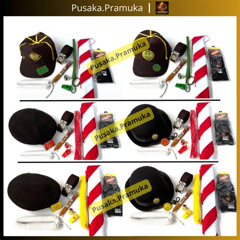 Jual Perlengkapan Set Atribut Pramuka Lengkap Siaga Penggalang