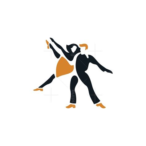 Dancing Couple Logo Dance Logo Couple Dancing Logo Design