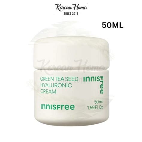 Innisfree Green Tea Seed Hyaluronic Cream Korean Home