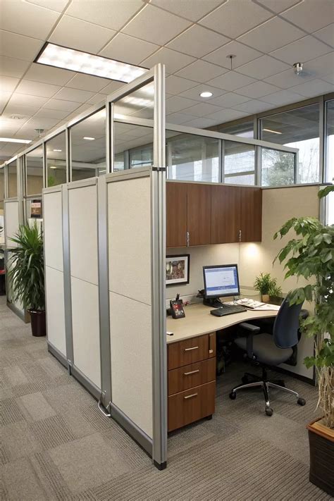 13 Clever Cubicle Privacy Ideas For Your Workspace Small Office