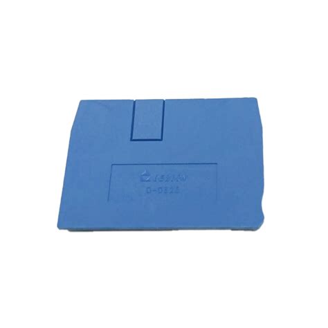 Tapa Bornera Push In 10mm2 Azul Degson Electro System