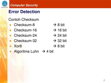 Ppt Error Detection Powerpoint Presentation Free Download Id5663419