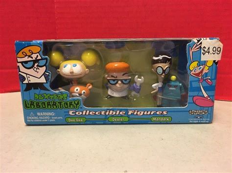 Dexters Laboratory Collectible Figures Cartoon Network Toys Deedee