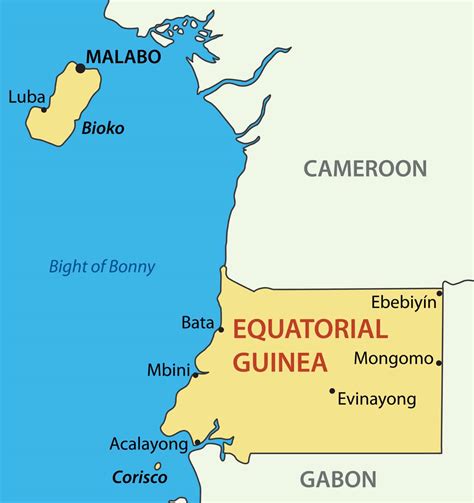 Where Is Equatorial Guinea 🇬🇶 Mappr