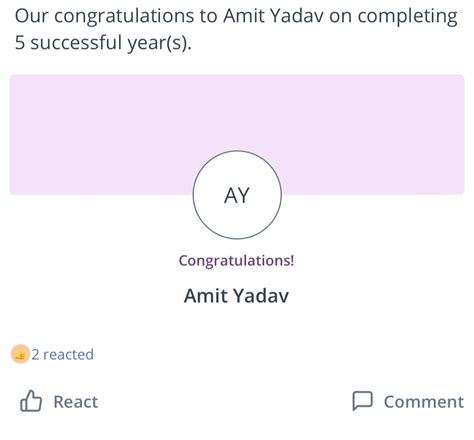 Amit Yadav On Linkedin Today Marks A Significant Milestone In My