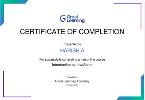 Harish Ashok On Linkedin Hi All I Have Successfully Completed The