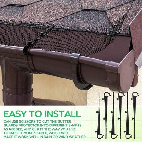 6in20ft With 10 Straight Hooksoutdoor Leaf Filter Leaf Filter For