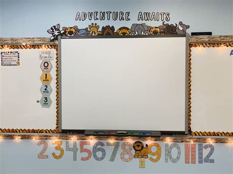 Modern Jungle Classroom Decor Ideas