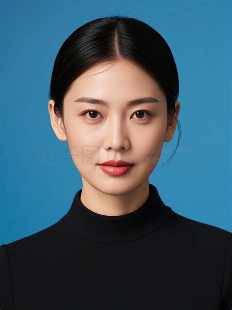 证件照ai数字艺术 女士商务证件照模板 Ai人像免费下载 Png格式 3072像素 编号71136875 千图网