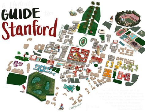 Stanford Campus Map Printable
