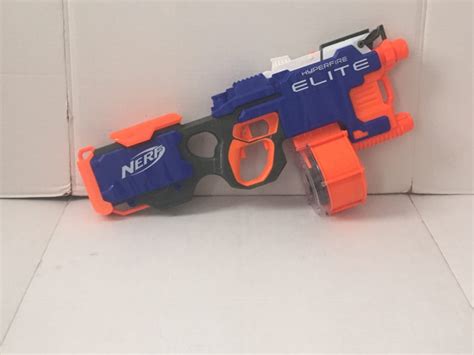 Nerf N Strike Elite Hyperfire Fastest Dart Firing Nerf Gun Ever