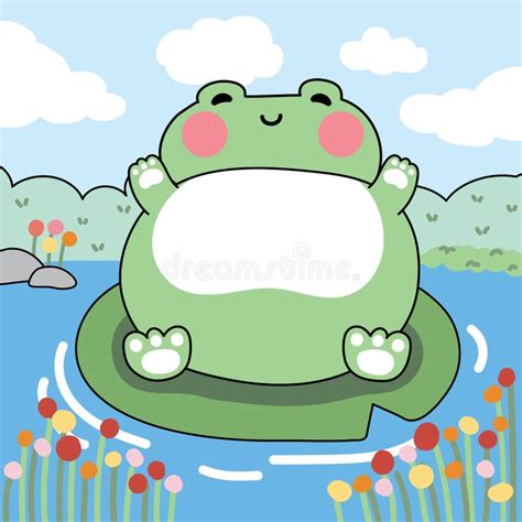 Cute Fat Frog Laying Stock Illustrations 5 Cute Fat Frog Laying Stock