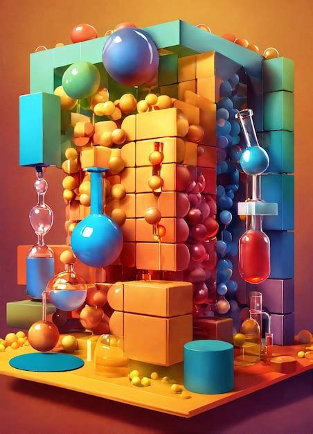 Premium Photo Abstract Smooth Beautiful Futuristic Colorful Creative Glass Object On Gradient