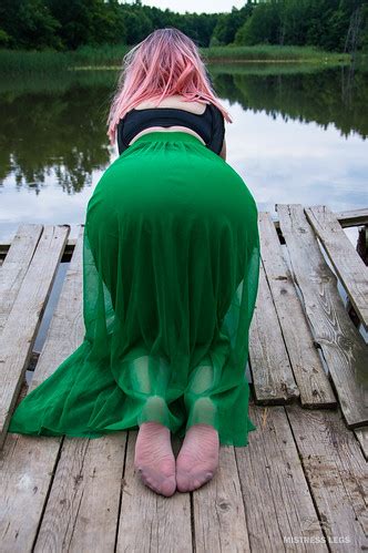 Beautiful Nylon Soles Lake Nymph Teases You With Her Beaut… Flickr