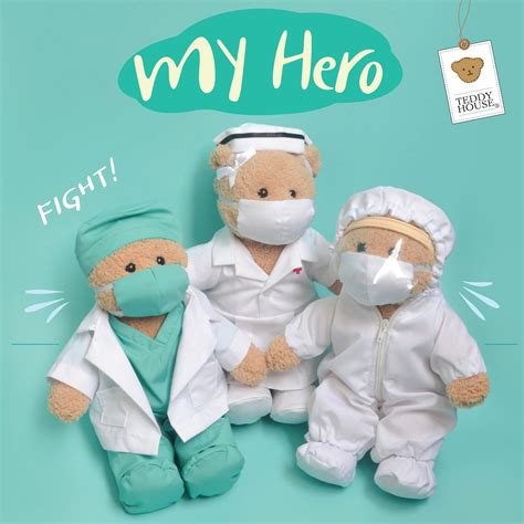 Teddy House 😷🩺 ตุ๊กตาหมี ชุดคุณหมอ ชุดพยาบาล และชุด Ppe Facebook