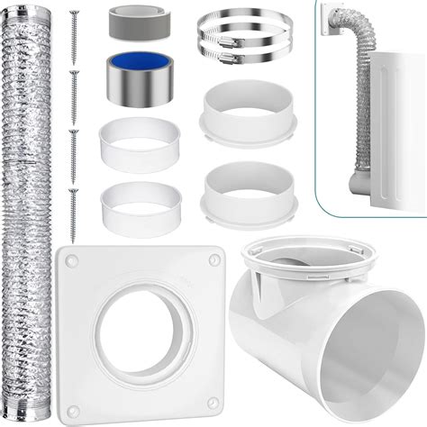 90 Degree Dryer Vent Connector Kit 4 Inch Dryer Hose Duct
