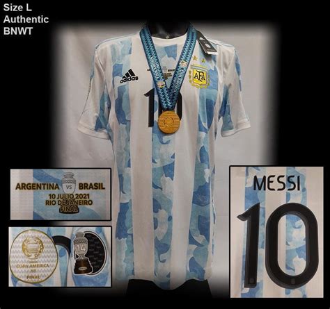 Messi 10 Argentina 2020 2021 2020 Home Shirt Jersey Fs6568 Adidas