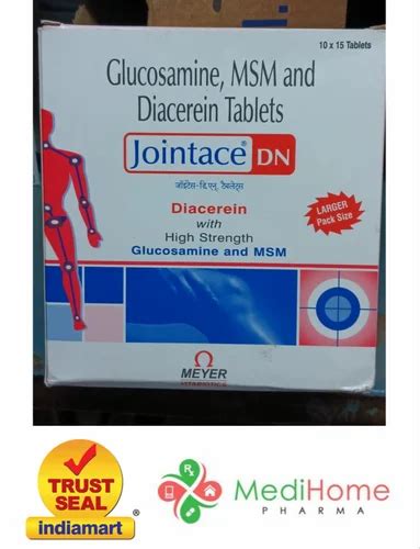 Jointace Dn Tablets At ₹ 409stripe Diacerein Glucosamine Sulphate