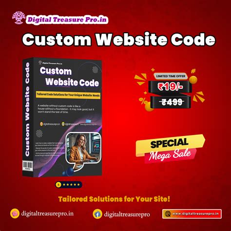 Custom Website Code Solutions Digital Treasure Pro