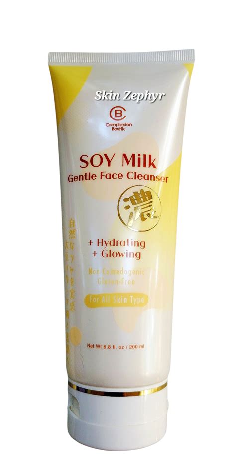 Complexion Boutik Soy Milk Gentle Face Cleanser Skin Zephyr