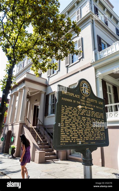 Savannah Georgia Juliette Gordon Low Historic District Birthplace House