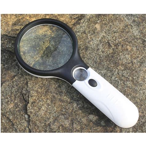 Datyson With 3led Lamp Dual Lens Handheld Magnifie Grandado