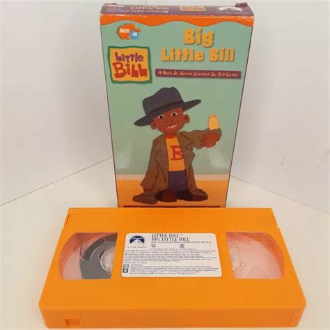 Nick Jr Little Bill Big Little Bill Vhs 2001 Bill Cosby £1853