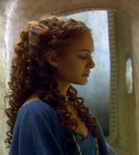 Natalie Portman Curly Hair Star Wars