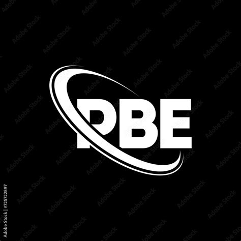 Pbe Logo Pbe Letter Pbe Letter Logo Design Intitials Pbe Logo Linked With Circle And
