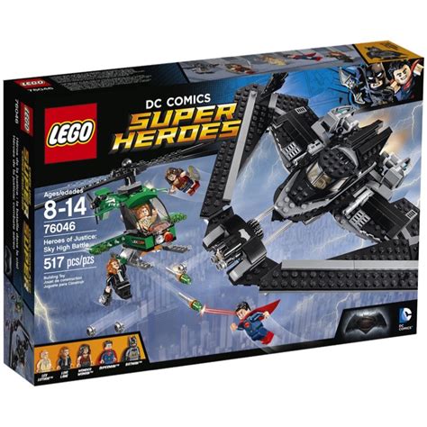LEGO Super Heroes Sets: DC Comics 76046 Heroes of Justice: Sky High ...