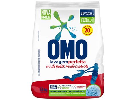 Sabão Em Pó Omo Lavagem Perfeita 16kg