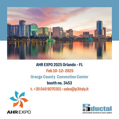 Ahr Expo 2025 Orlando P3italy