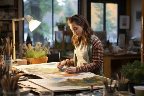 Female Student Having Classes Art Premium Photo Rawpixel