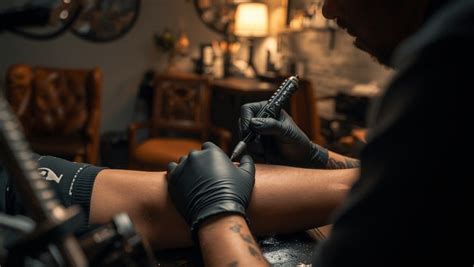Free Art In Progress Image Tattoo Artist Ink Download At Stockcake