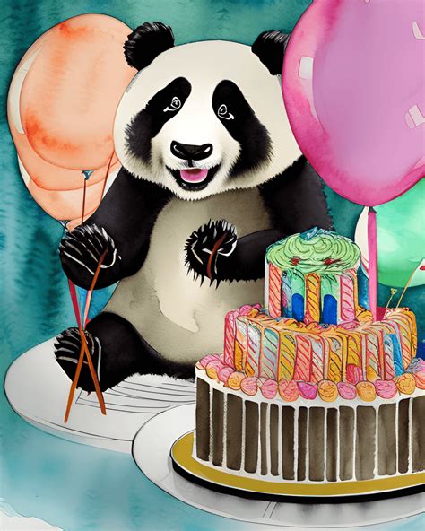 Panda Birthday Cake Ideas