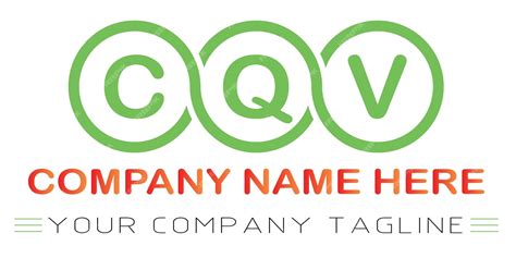 Premium Vector Cqv Letter Logo Design
