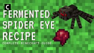 Minecraft Fermented Spider Eye Recipe Easy Crafting With Pictures Tcg