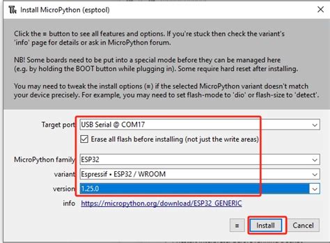 13 Install Micropython On The Esp32important — Sunfounder Esp32