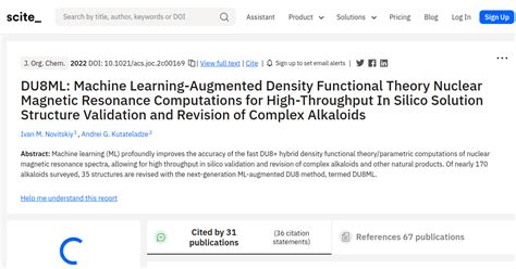 [citation Report] Du8ml Machine Learning Augmented Density Functional