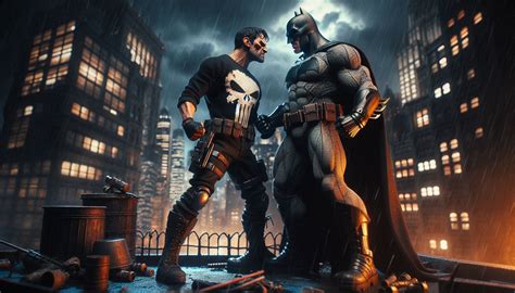 Batman Ai Art Batman Vs Punisher Who Would Win Facebook